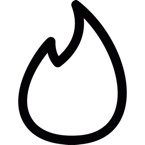 Black Tinder 2 Icon Free Black Social Icons