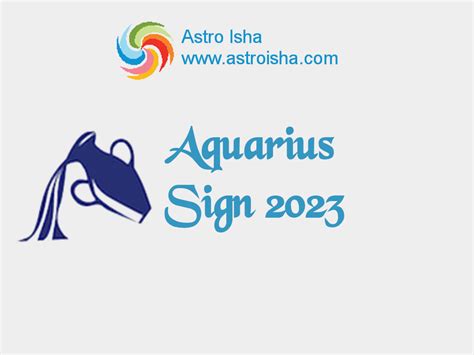 Aquarius Zodiac 2023 60 Photos
