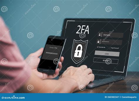 Personal Online Cyberspace Security Privacy Protection Data With 2fa