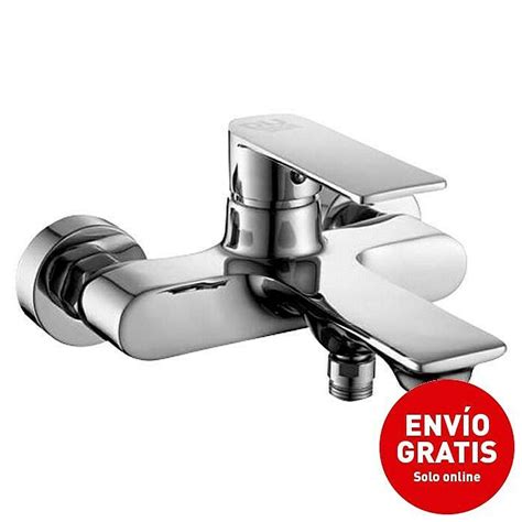 Universal De Grifería Kizu Grifo Monomando De Bañera Cromo Brillante