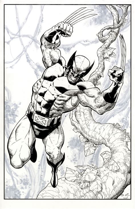 Wolverineholic — By Andrea Di Vito Comic Art Sketch Comic Book Art