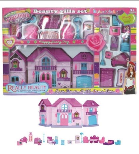 Beauty Villa Set Doll House Daraz Pk