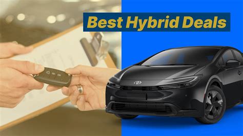 The Best Hybrid Leases In November Deals Under 300month Caredge