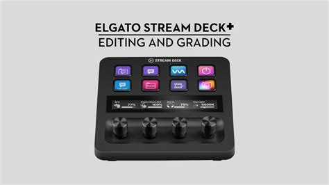 Using The Stream Deck For Video Editing And Colour Grading Jonny