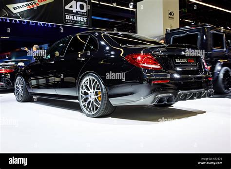 Frankfurt Germany September 12 2017 2017 Mercedes Benz E Class 700