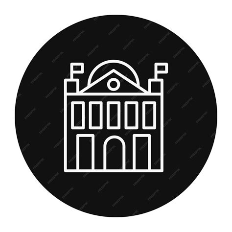 Premium Vector Embassy Vector Illustration Premium Vector Embassy Vector Illustration