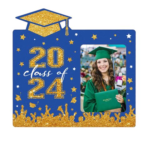Waahome 2024 Graduation Picture Frame Class Of 2024 Picture Frame