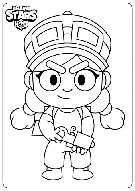 Dibujos De Brawl Stars Para Imprimir Y Colorear 🎨