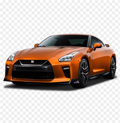 Orange Nissan Gt R Premium Coupe Toppng