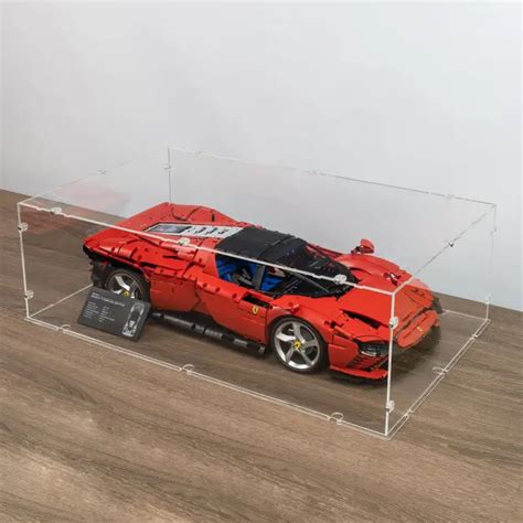 Acrylic Display Case For Lego Technic Ferrari Daytona Sp3 Idisplayit