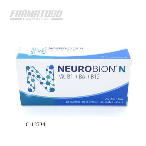 Neurobion N X 30 Tabletas P Farmatodo