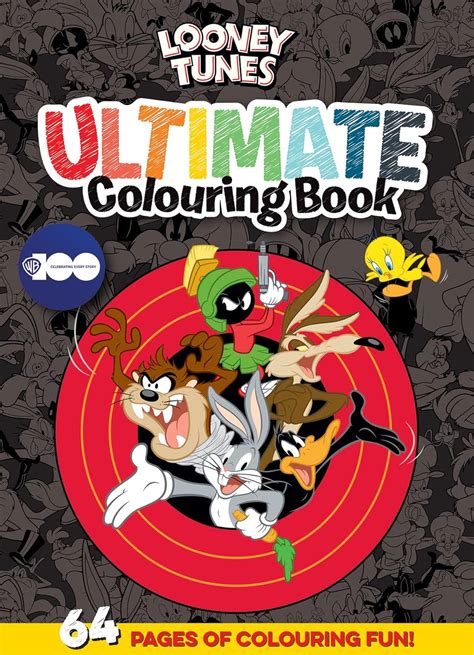 Looney Tunes Ultimate Colouring Book Warner Bros 9781761299827
