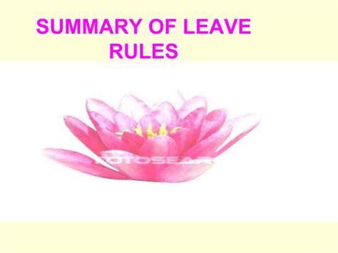 Leave Computation Pdf