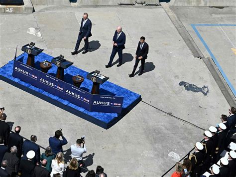 Australia To Spend 368bn In Historic Aukus Subs Deal The Courier Mail