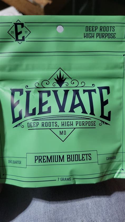 Elevate 7g Of Budlets For 45 At Their Store Rmissourimedical