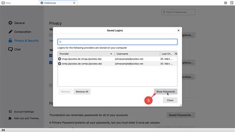 Help How Do I Display My Password In Thunderbird Posteode