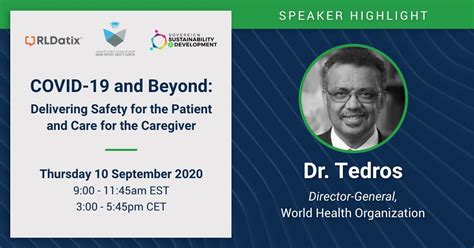 rldatix we are thrilled to announce that dr tedros