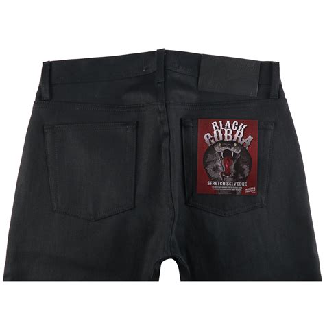 Naked And Famous True Guy Black Cobra Stretch Selvedge Jaisel Menswear