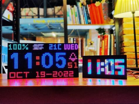 cool digital clock