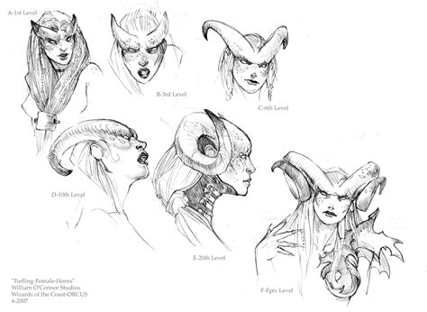 William Oconnor Studios The Cursed Folk Designing The Tiefling