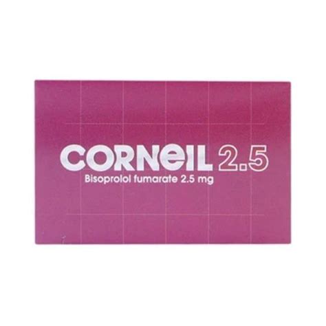 Thuốc Tim Mạch Corneil 2 5mg Hộp 60 Viên