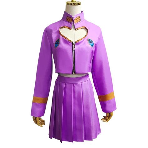 Anime Jos Bizarre Adventure Cosplay Giogio Female Version Cosplay