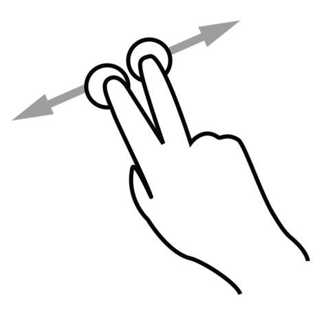 Drag Finger Gestureworks Two Icon Free Download