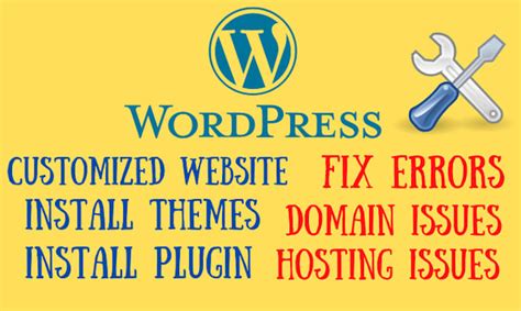 Fix Wordpress Bug Plugin Errors Issues And Customization By