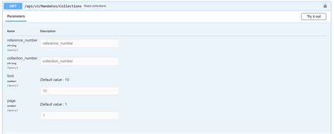 Mandates Api Endpoints