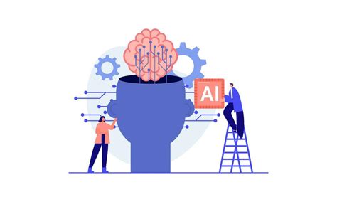 Artificial Intelligence Concept Vector Illustration 24629340 Vector Art