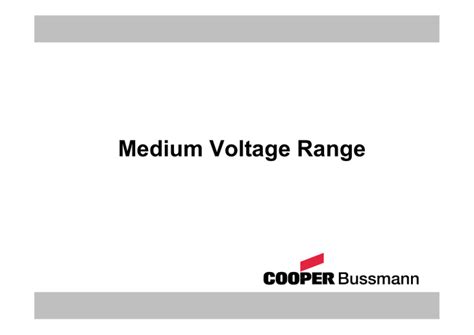 Current Limiting Fuse