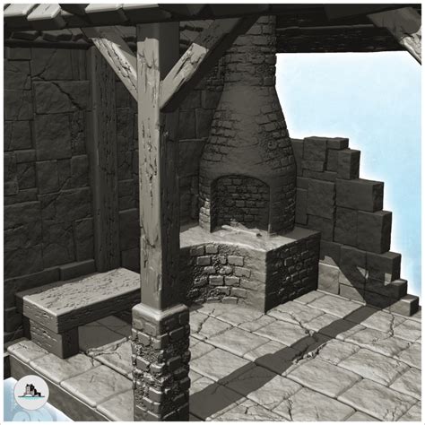 Medieval Blacksmith Forge