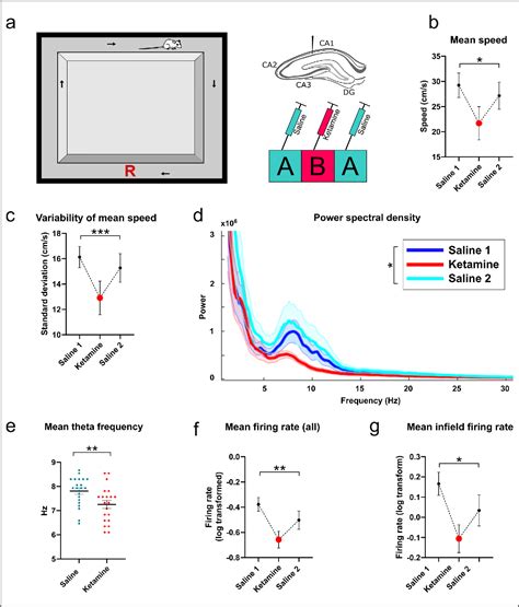 Figure 1 From Hippocampal Phase Precession Is Preserved Under Ketamine But The Range Of