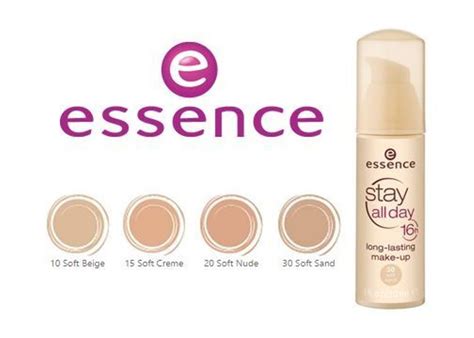 Essence Foundation Stay All Day 16h Makeup Waterproof 10 Soft Beige