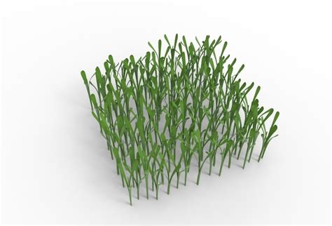 3d Printed Grass By Saeed Youhannae Pinshape