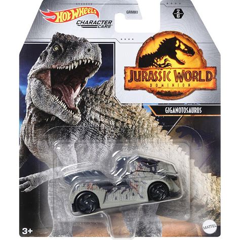 Hot Wheels Character Cars Jurassic World Giant Dino