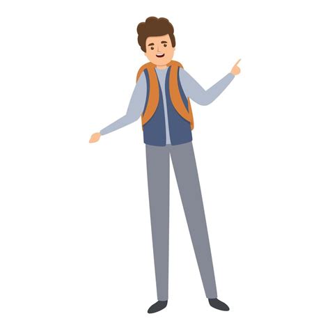 Pupil Uniform Icon Cartoon Style 14360546 Vector Art At Vecteezy