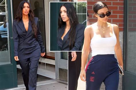Kim Kardashian Shows Shes The Queen Of The Bra Less Trend As She