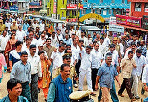 Appachu Ranjan Gets Rousing Welcome In Kodagu