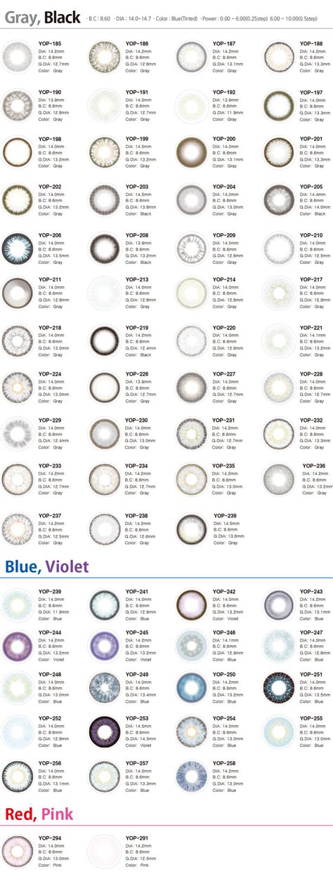 Color Lens Gray 영원플러스