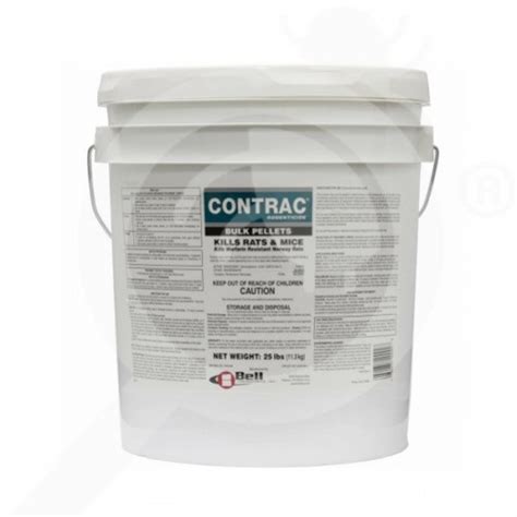 Contrac Bulk Rodent Pellets 25 Lb Bell Labs Rodenticide Nexles Usa