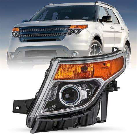 Sockir Projector Headlight Assembly W Bulbs Fit For 2011 2015 Ford