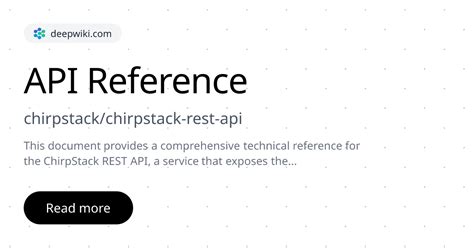 Api Reference Chirpstackchirpstack Rest Api Deepwiki