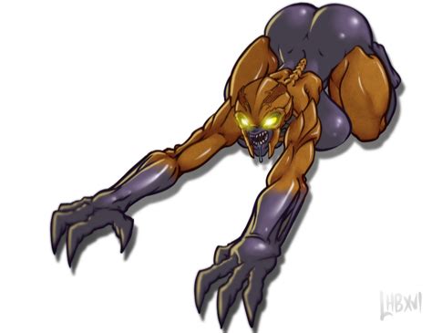 Imp Doom Doom Series Doom I Gender Request Highres 1girl All Fours Ass Breasts