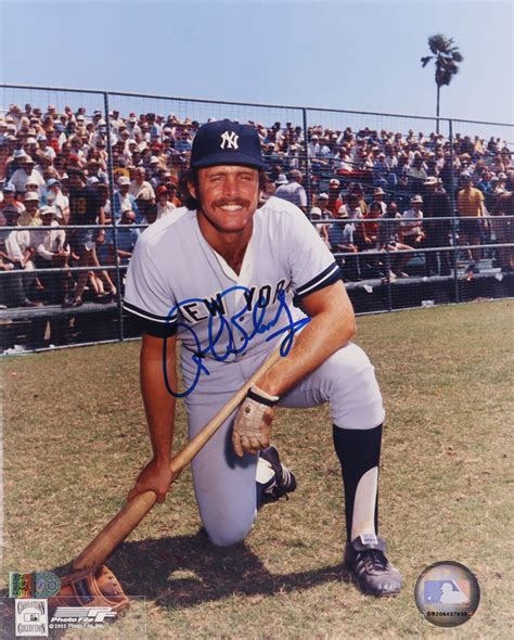 Ron Blomberg Signed Yankees 8x10 Photo Aiv Pristine Auction