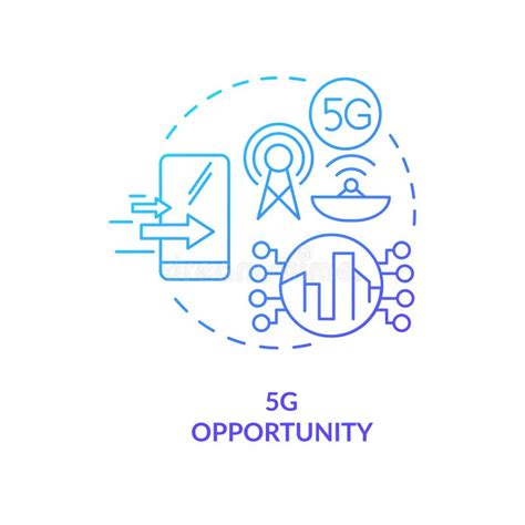 Fifth Generation Programming Language Turquoise Concept Icon Stock