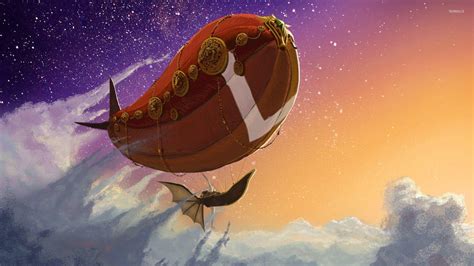 Steampunk Airship Wallpapers Top Free Steampunk Airship Backgrounds