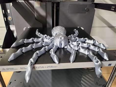 Flexi Spider V2 Improved Joins Free 3d Print Model Makerworld