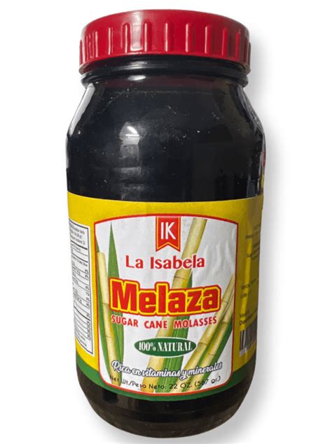Melaza Dominicana 100 Natural Sugar Cane Molasses 22 Oz
