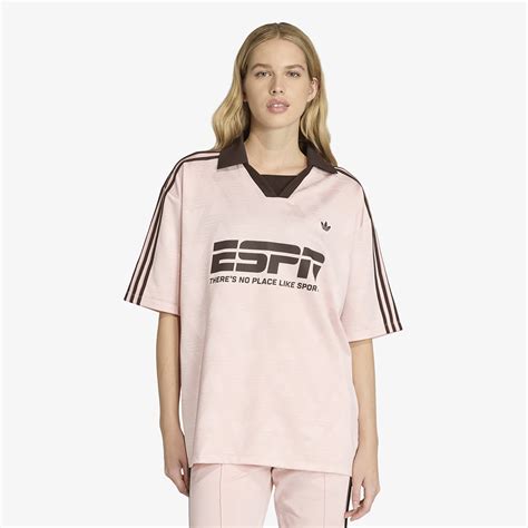 Womens Jerseys Adidas Football Jersey Sponsor Sandy Pink Kg3611